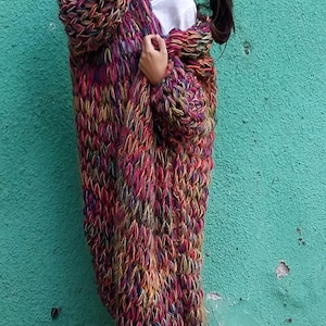 100% Handmade Cardigan Women Mohair Knit Handmade .vest Handmade by ...