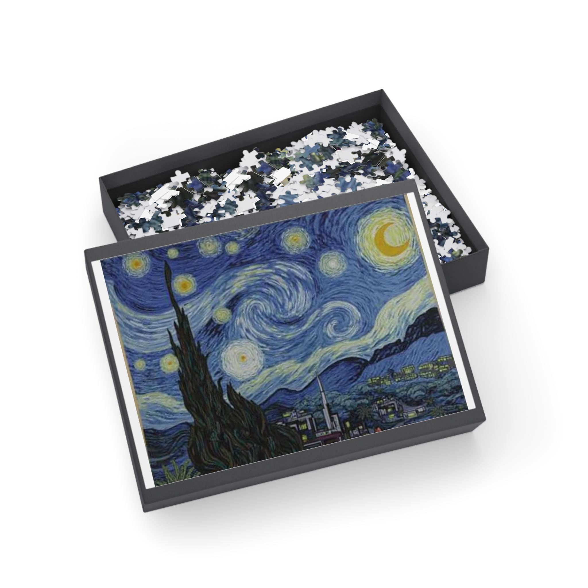 The Starry Night Jigsaw Puzzle for Adults Vincent Van Gogh Dutch ...