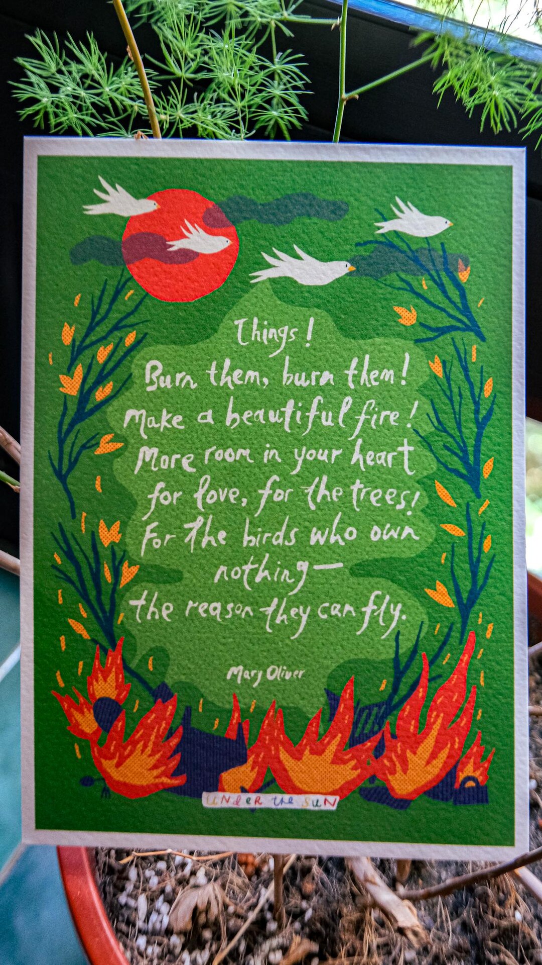 The Reason They Can Fly Art Illustration Print - Etsy