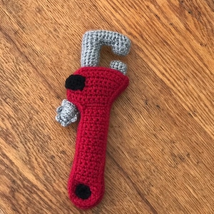 Pipe Wrench Toy, Wrench, Plushie, Stuffed Toy, Tool, Plumber, Baby ...