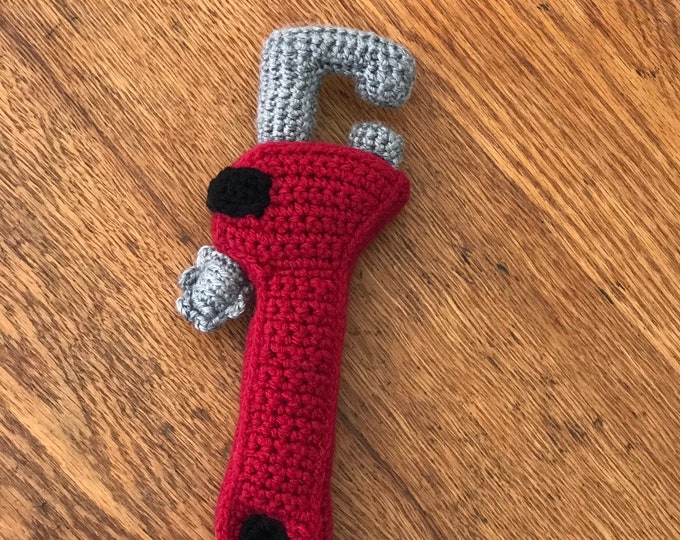 Pipe Wrench Toy, Wrench, Plushie, Stuffed Toy, Tool, Plumber, Baby ...