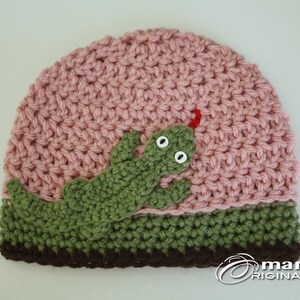 Lizard Hat,salamander, Gecko, Crochet Beanie, Boys, Girls, Men, Women ...