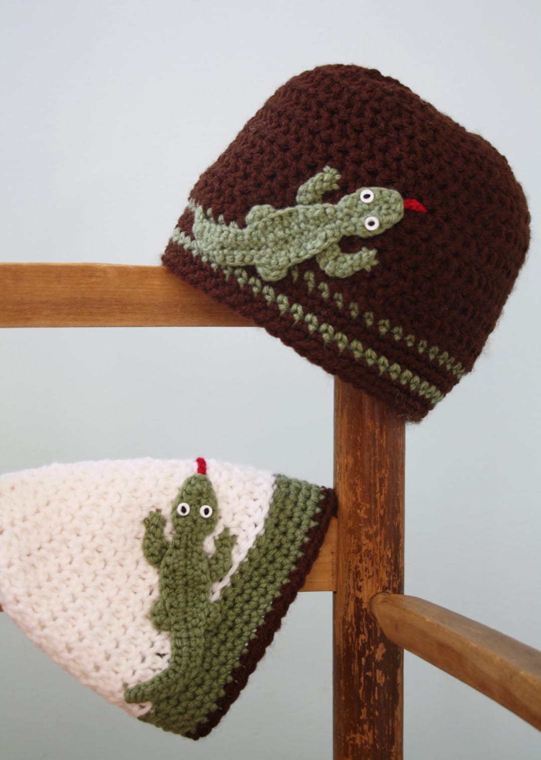 Lizard Hat,salamander, Gecko, Crochet Beanie, Boys, Girls, Men, Women ...