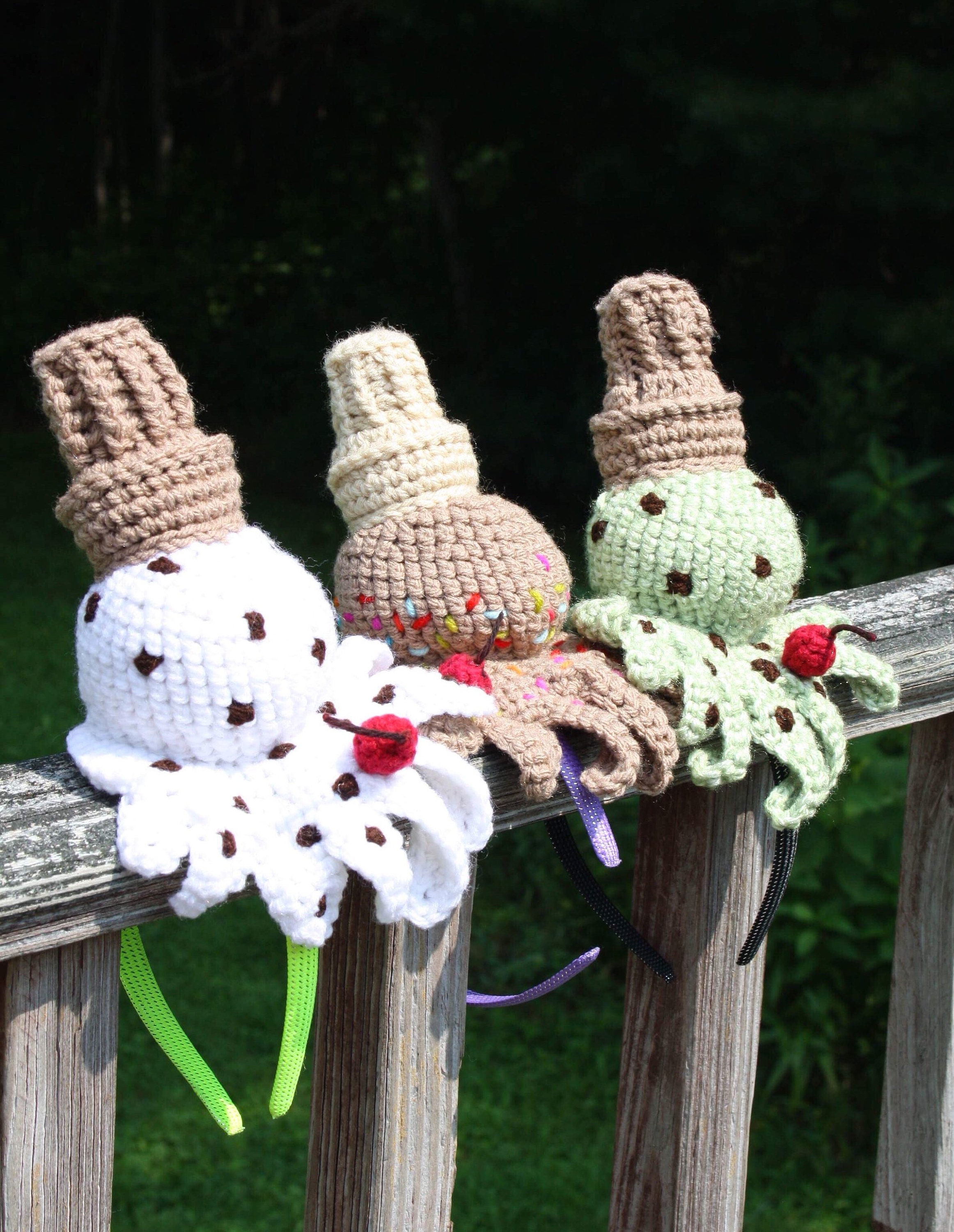 Ice Cream Headband Ice Cream Cone Accessories Funny | Etsy