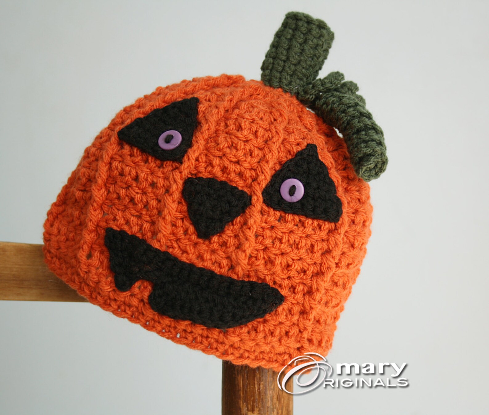 Jack-o-lantern Hat Pumpkin Hat Crochet Beanie Halloween | Etsy