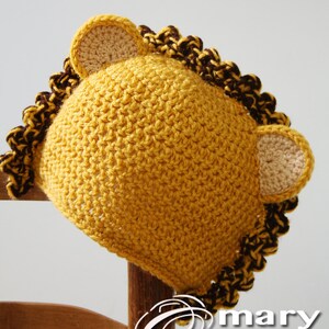 Lion Hat, Animal Hat, Cat Hat, Big Cat, Crochet Beanie, Boys, Girls ...