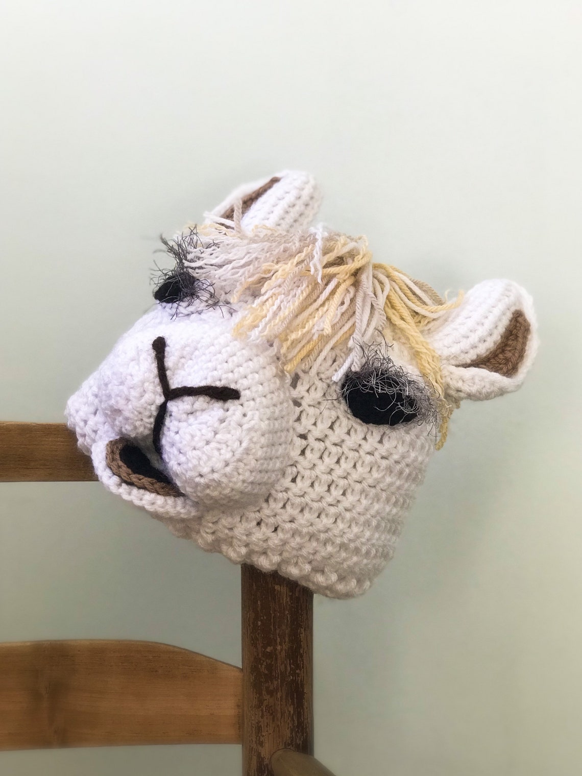 Llama Hat Alpacas Hat Crochet Beanie Animal Hat Halloween | Etsy