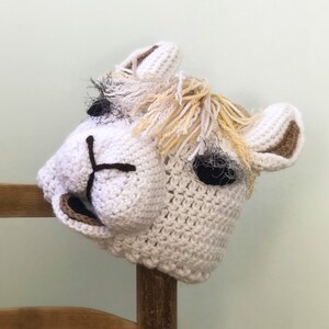 Llama Hat, Alpacas Hat, Crochet, Beanie, Animal Hat, Halloween Costume ...