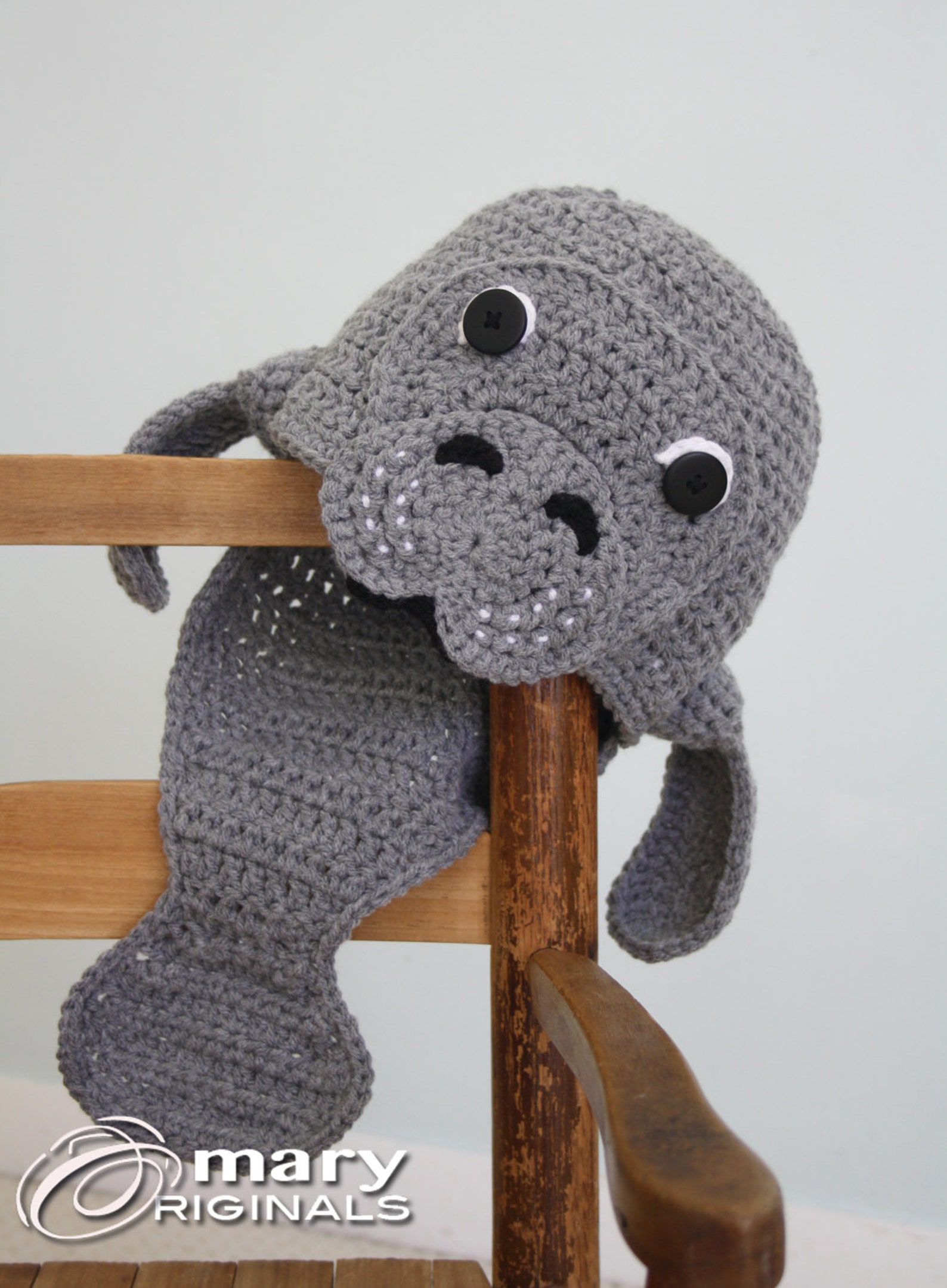 Manatee Hat Crochet Beanie Fish Hat Manatee Men Women | Etsy