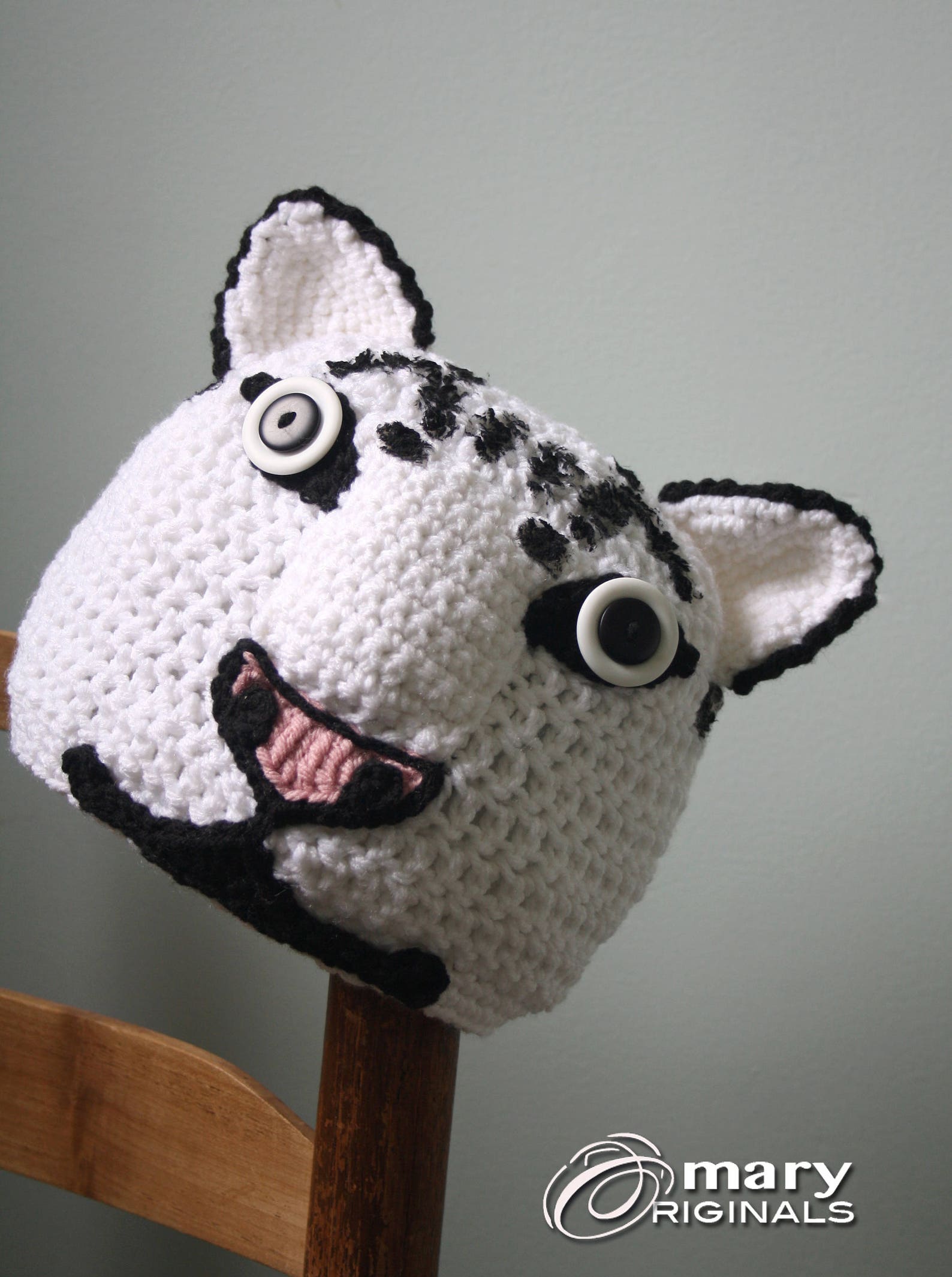 Snow Leopard Hat Cat Winter Hat Big Cat Crochet Beanie | Etsy