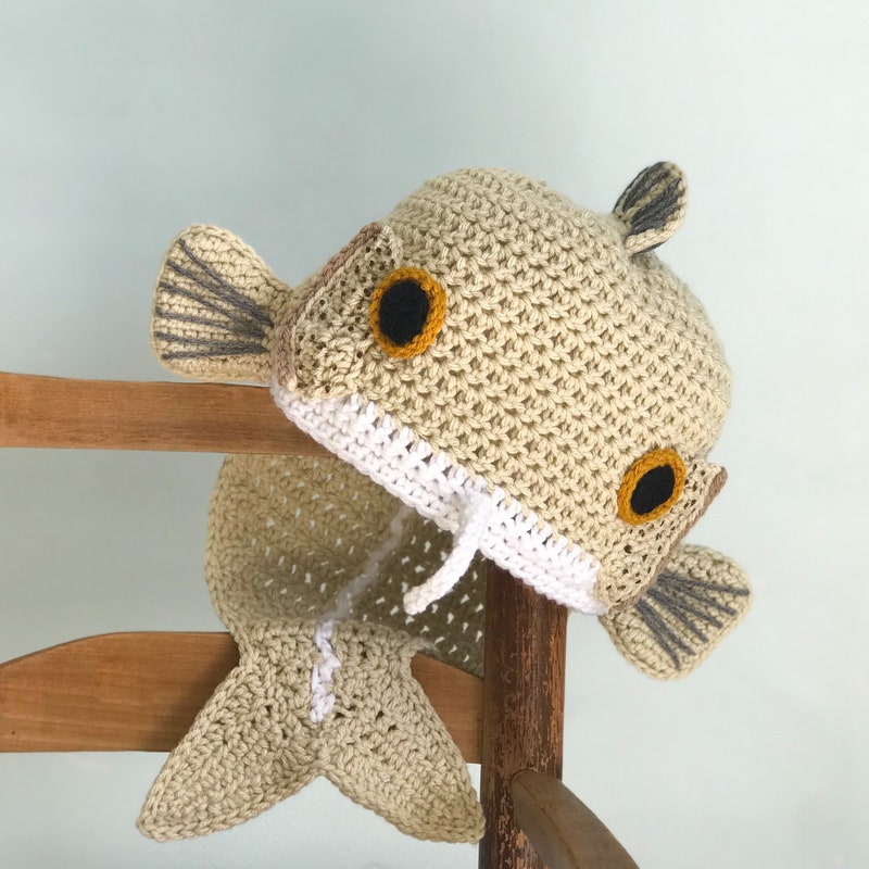 Crochet Fish Hat - Etsy