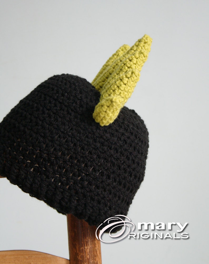 Spiked Mohawk Hat Crochet Beanie Punk Hat Punk Rock - Etsy