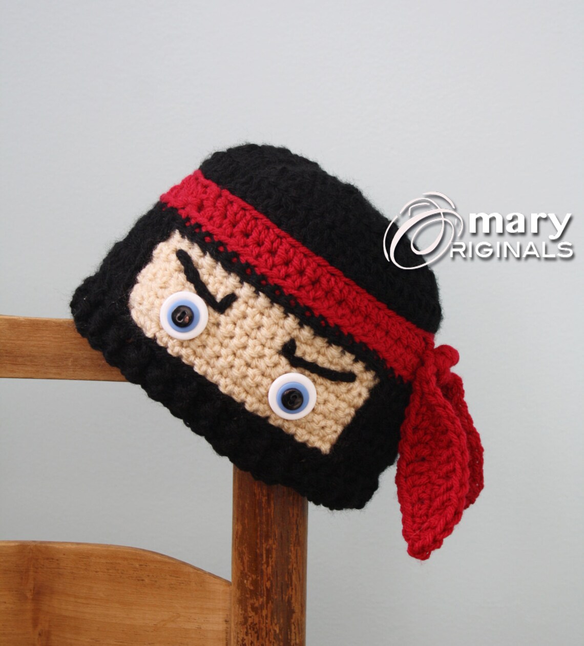 Ninja Hat, Ninja Mask Hat, Crochet Beanie, Boy's Clothing, Girl's ...