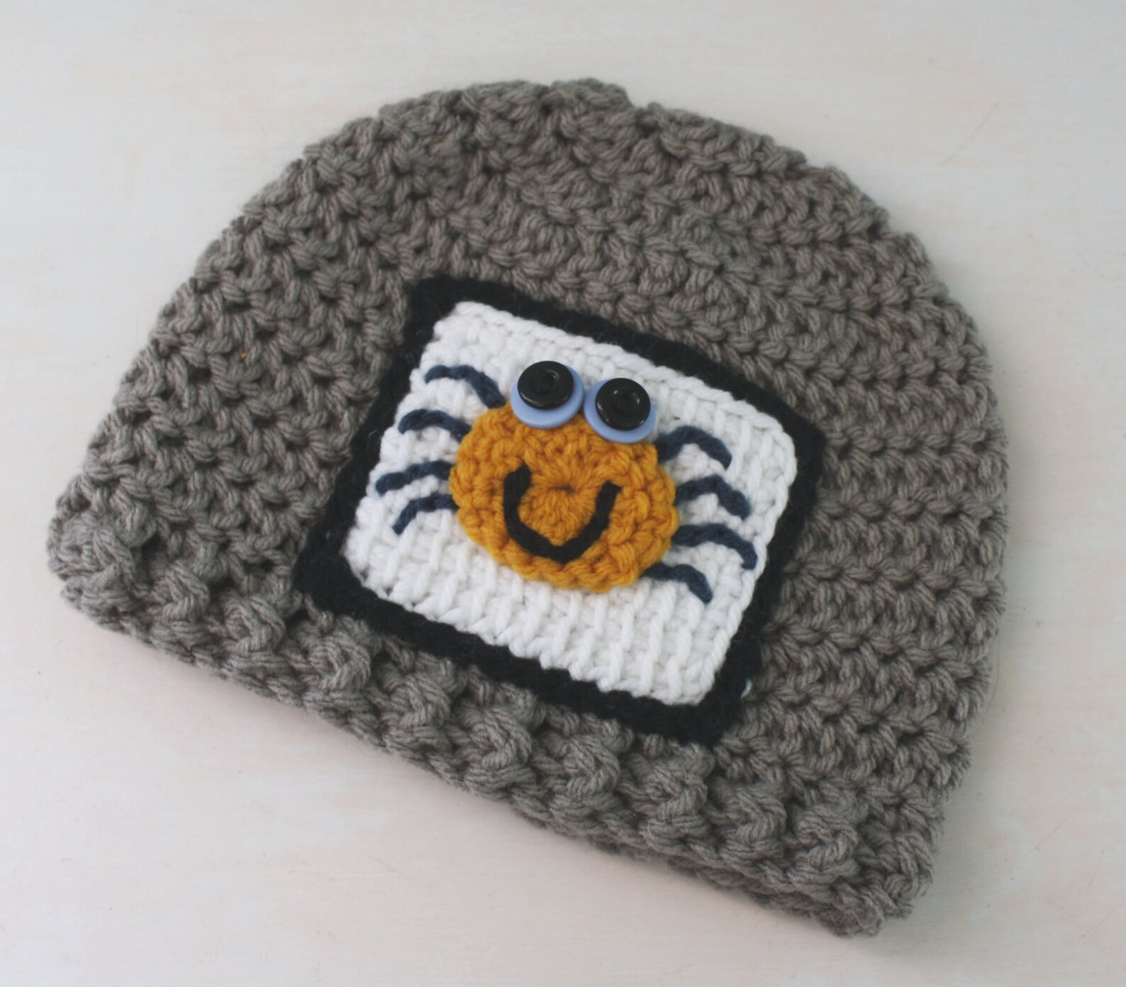 Spider Hat Crochet Beanie Bug Hat Boys Girls Men Women - Etsy