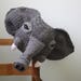 Elephant Hat, Crochet Beanie, Animal Hat, Holiday, Halloween Costume ...