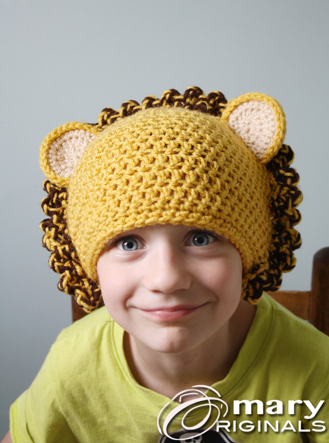 Lion Hat Animal Hat Cat Hat Big Cat Crochet Beanie Boys | Etsy