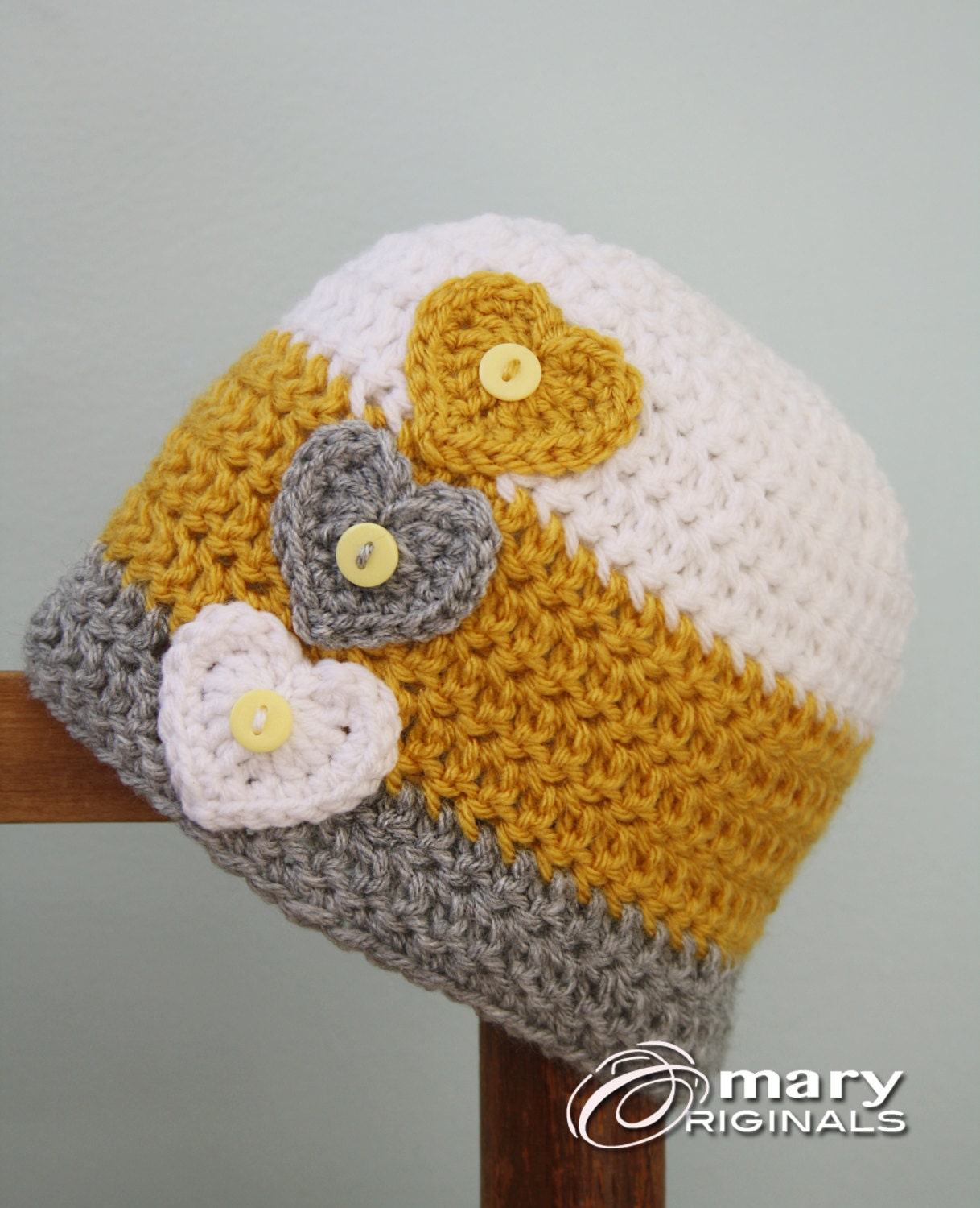 Love Heart Hat, Heart Hat, Crochet Beanie, Children's Clothing ...