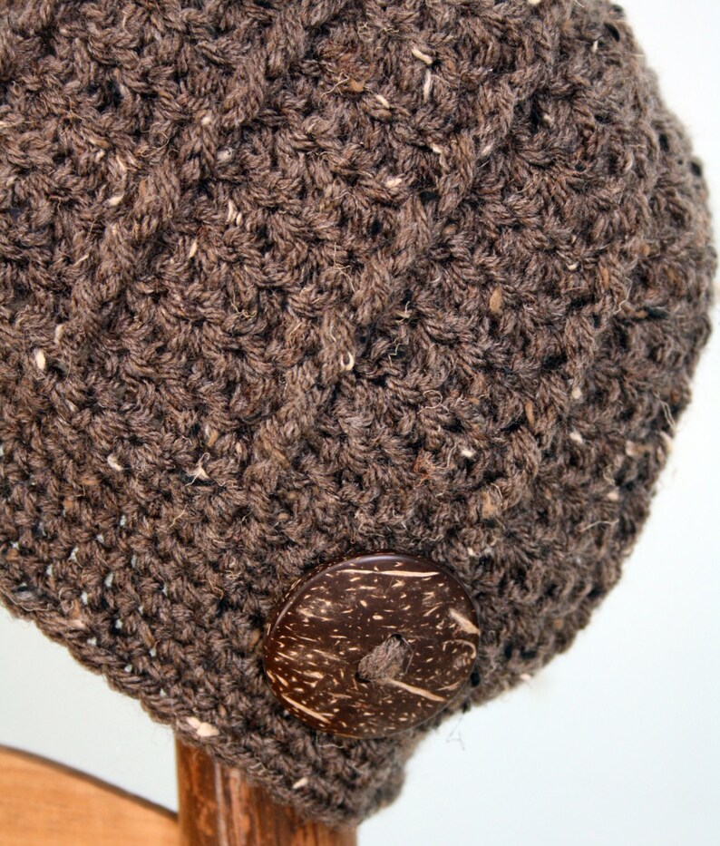 Coconut Shell Perfection Hat Accessories Women Crochet | Etsy