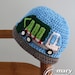 Garbage Truck Hat, Trash Truck Hat, Crochet Beanie, Truck Hat, Boys ...
