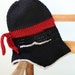 Ninja Hood Ninja Mask Ninja Hat Crochet Beanie Hat and - Etsy