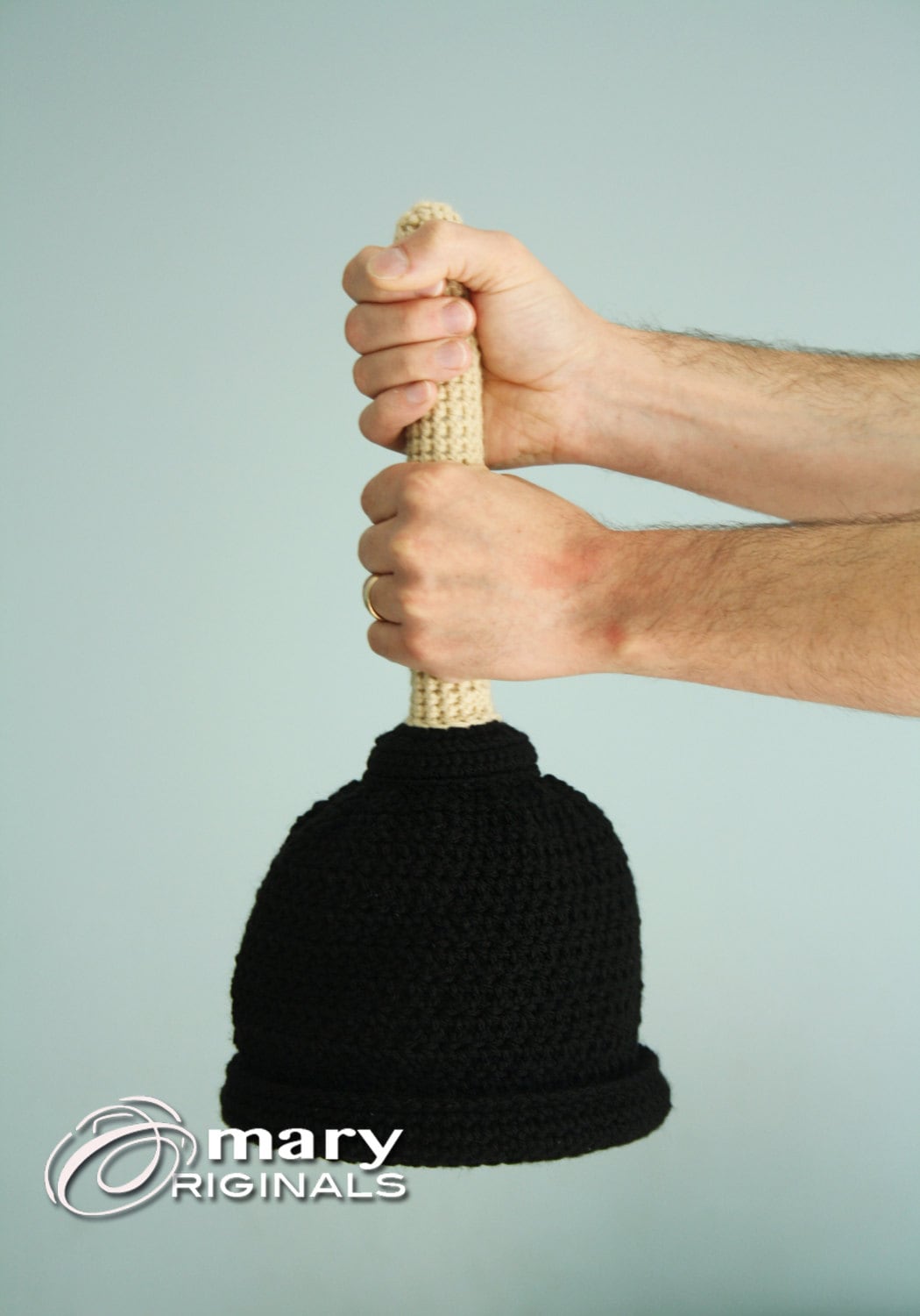 Plunger Hat, Gag Gift, Funny Hat, Toilet Hat, Winter Hat, Holiday Gift ...