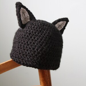 Kitty Cat Hat, Cat Hat, Fuzzy Animal Beanie, Crochet Beanie, Halloween ...