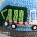 Garbage Truck Hat, Trash Truck Hat, Crochet Beanie, Truck Hat, Boys ...