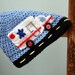 Ambulance Hat Rescue Truck Hat Paramedic Hat Crochet - Etsy
