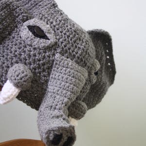 Elephant Hat, Crochet Beanie, Animal Hat, Holiday, Halloween Costume ...