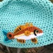 Redfish Red Drum Beanie Fish Hat Crochet Beanie Clothing - Etsy