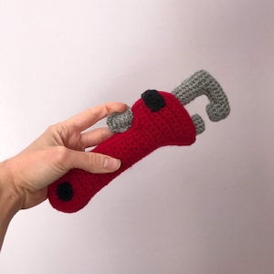 Pipe Wrench Toy, Wrench, Plushie, Stuffed Toy, Tool, Plumber, Baby ...