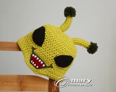 Alien Hat Green Alien Hat Monster Hat Crochet Beanie - Etsy