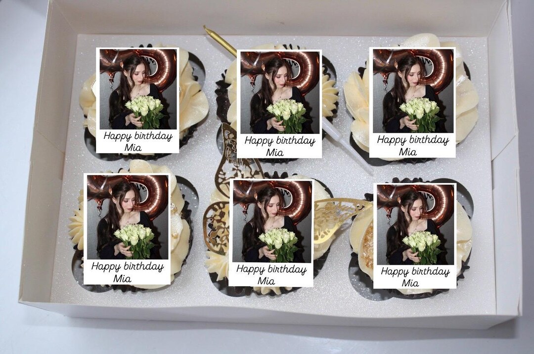 Picture Frame Edible Cupcake Topper, Edible Images , Icing Sheet ...