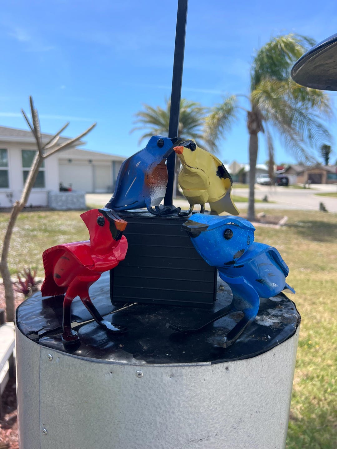 Cardinals, Blue Jays, Yellow Finch and Blue Birds! PVC Plastic! - Etsy