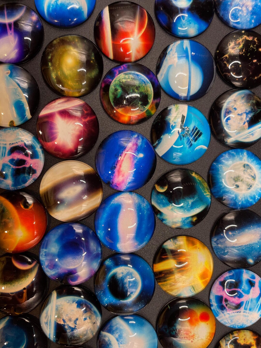 Cosmic Refrigerator Magnet – Random Design - Etsy