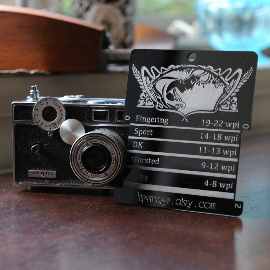 Spinners Control Card/ WPI Tool - Clear and Various Colored Acrylic - Etsy