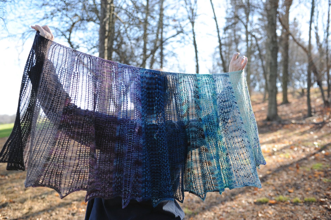 Northcutt Shawl PDF Pattern - Etsy