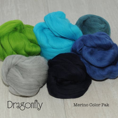 Peacocky Merino Color Pak 6 Oz - Etsy