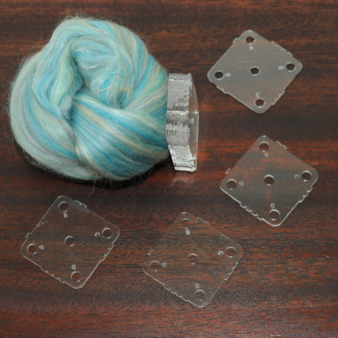 Acrylic Weaving Cards - Set of 10, 1.75 Inches - Etsy