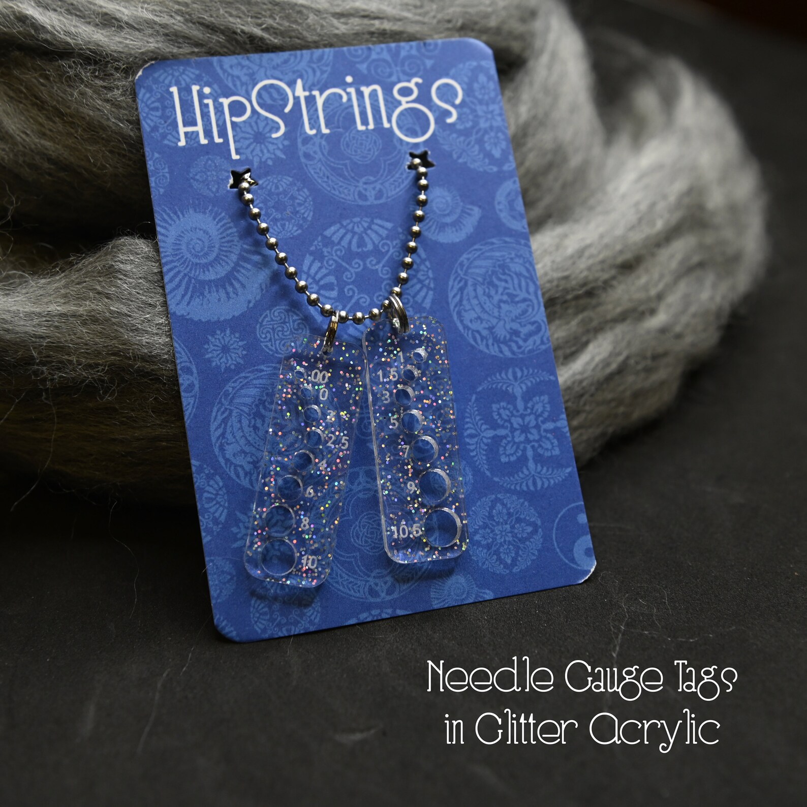 Needle Gauge Tags - Acrylic and Wood - Etsy