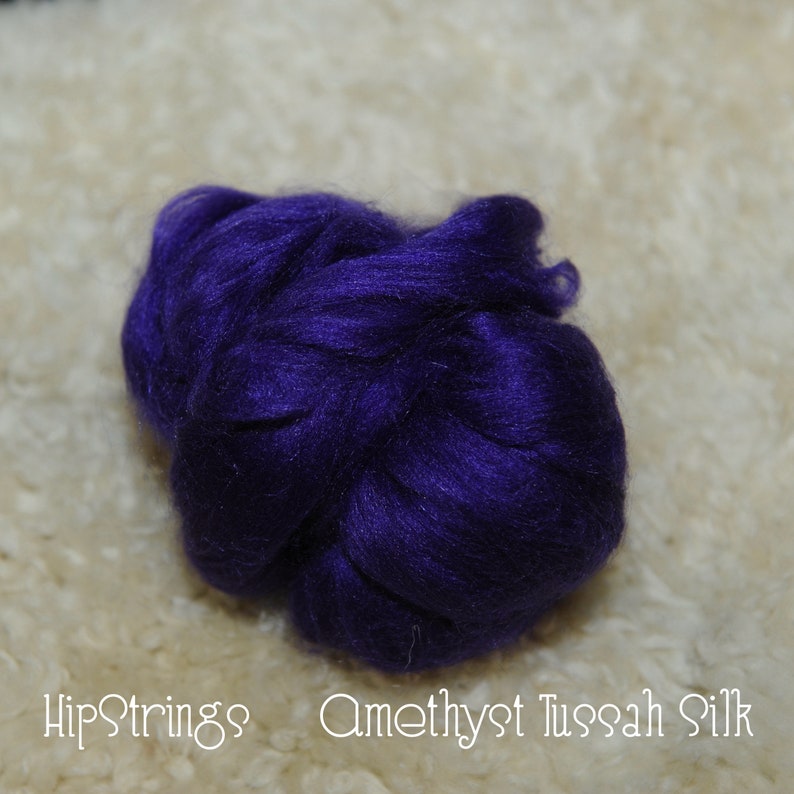 Dyed Tussah Silk Combed Top - 1 Oz - Etsy