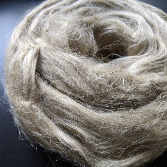 Flax Tow Combed Top 4 Oz | Etsy