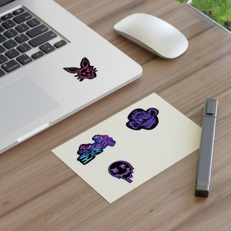 Jinx Neon Graffiti Sticker Sheets Arcane League of Legends Decals ...