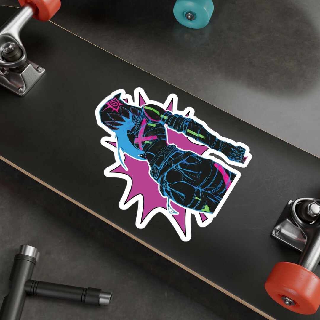 Arcane JINX Vinyl Sticker: Waterproof League of Legends Decal - Etsy