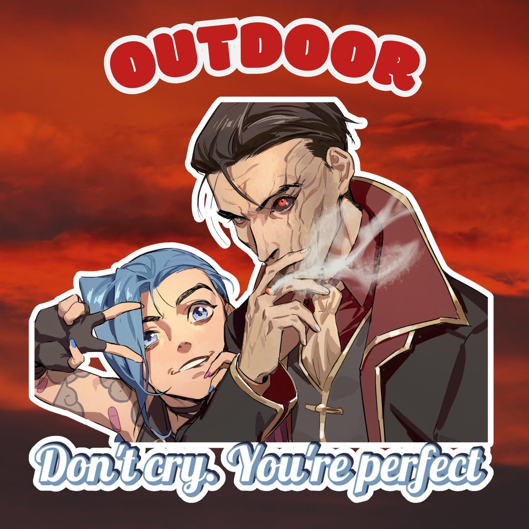 Silco&jinx Arcane Outdoor Indoor Sticker Mystic Laptop Decals ...