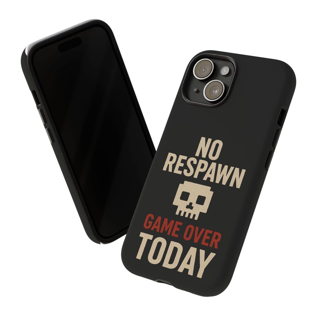 Gamer Phone Case, Game Over Aesthetic Tough Case, Funny Gaming ...