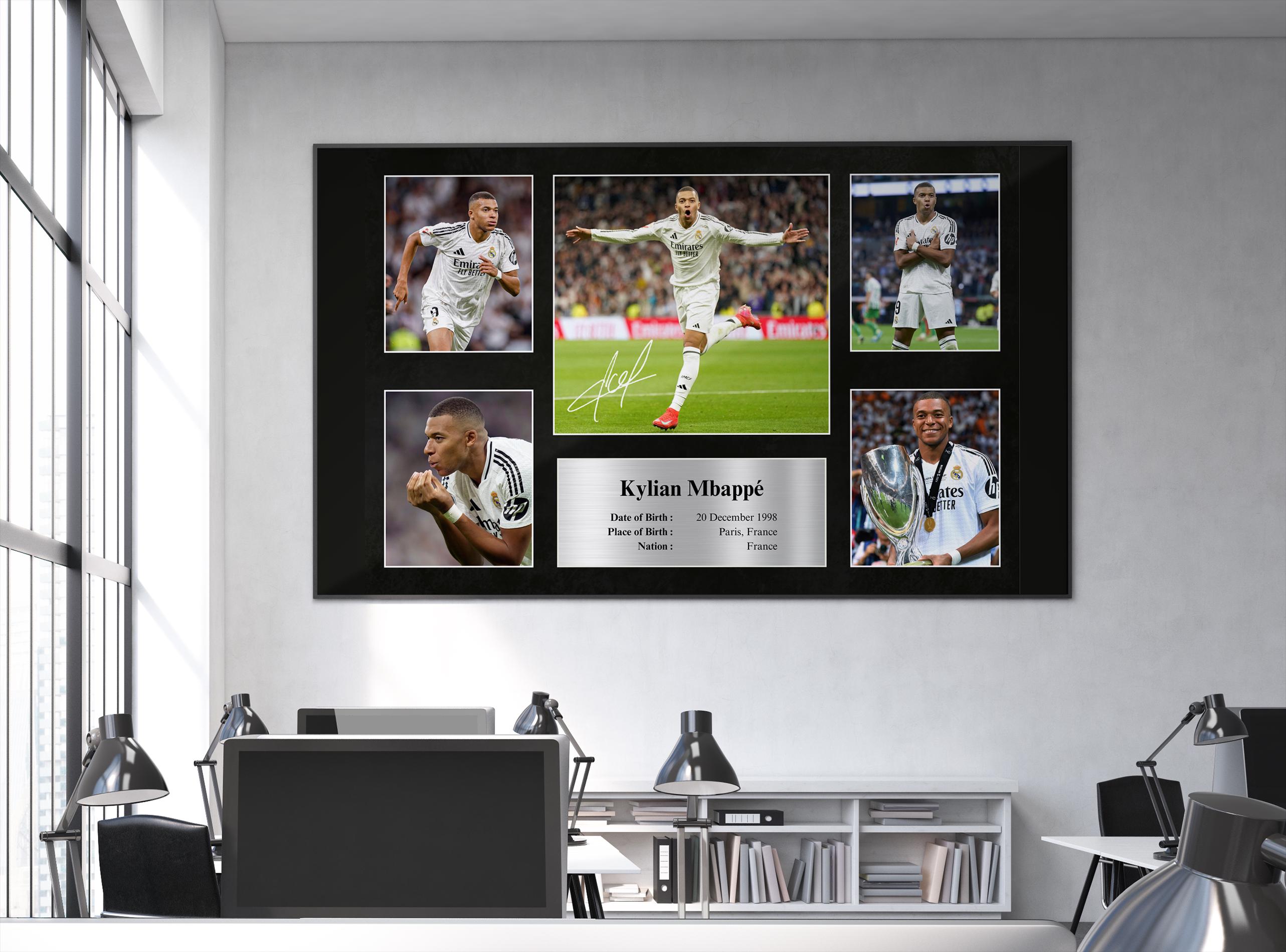 Kylian Mbappé Signed Photo Collage – Digital Download - Etsy
