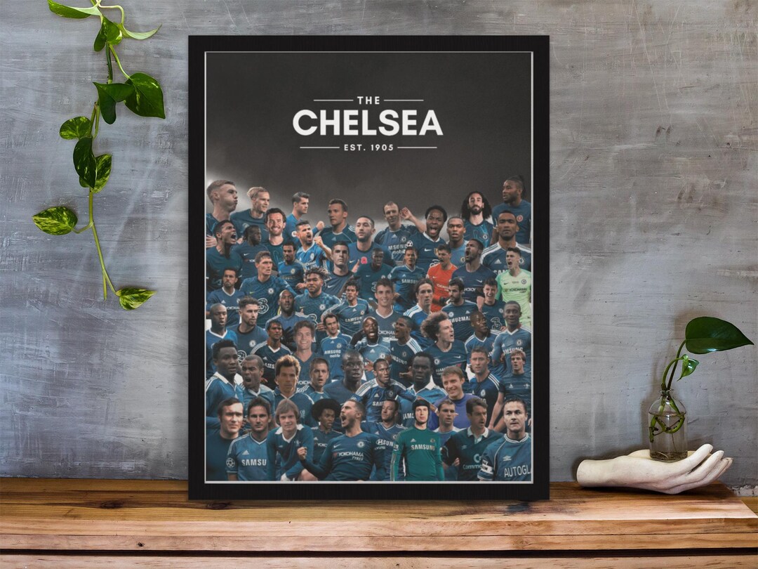 Chelsea Legends Poster: High-quality Tribute to Blues Icons - Etsy