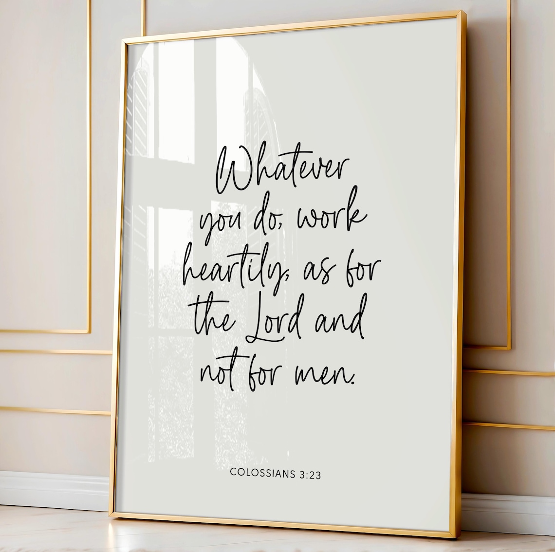 Colossians 3:23 Printable, Whatever You Do Work Heartily, Bible Verse ...