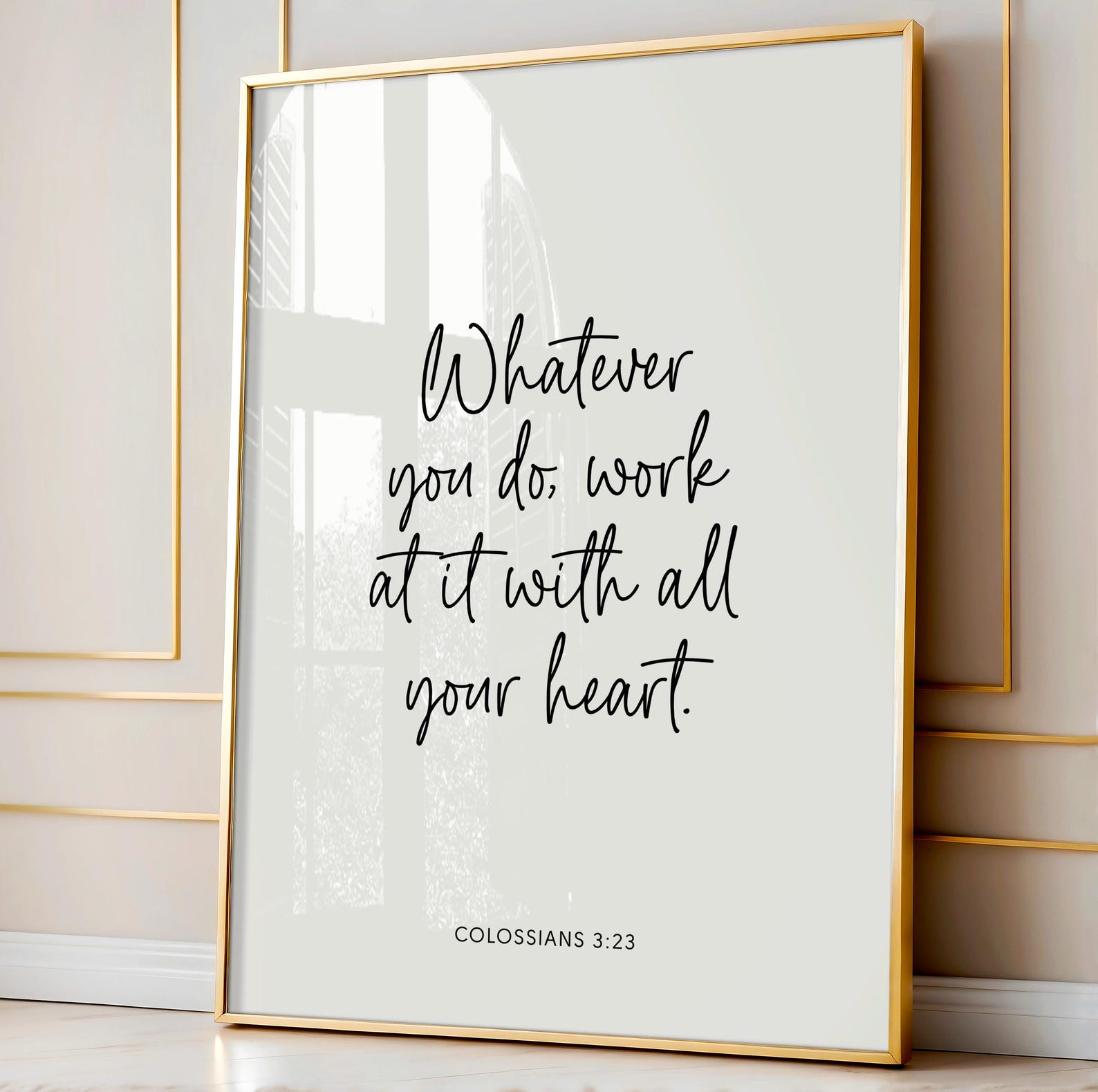 Colossians 3:23 Printable, Whatever You Do Work at It With All Your ...